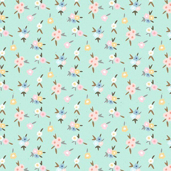 Ditzy Floral Fabric - Etsy