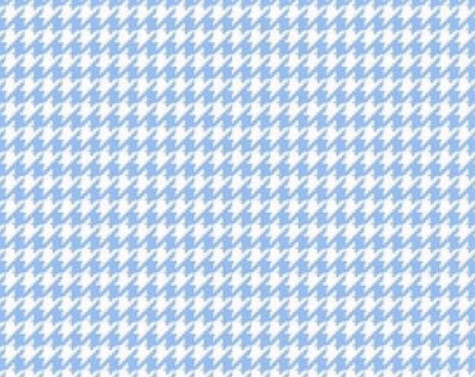 Black and White Houndstooth Print Flannel Fabric by the Yard 100% ...