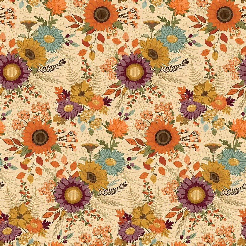 Fall Fabric Flowers - Etsy