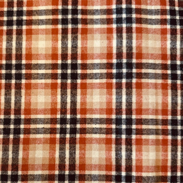 Fall Flannel Fabric - Etsy