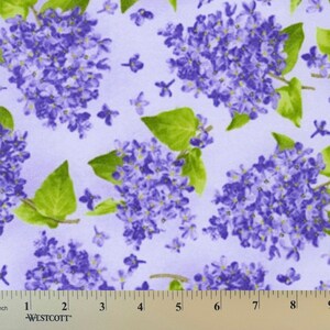 Robert Kaufman Elizabeth Flannel Fabric by the Yard 100% Cotton Floral ...