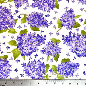 Robert Kaufman Elizabeth Flannel Fabric by the Yard 100% Cotton Floral ...