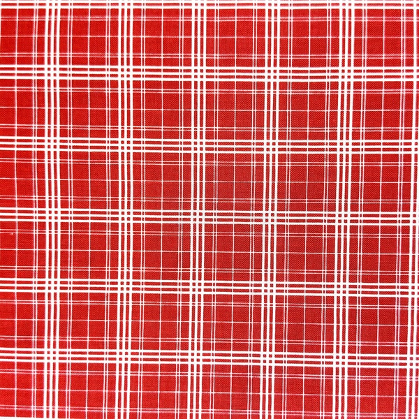 Red Plaid Fabric - Etsy