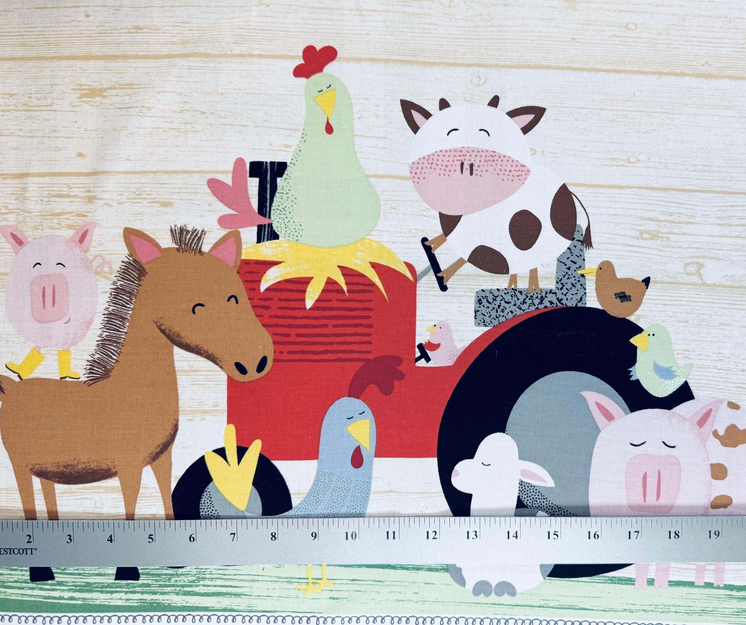 Farm-tastic Friends Fabric Collection 100% Premium Cotton by Studio E ...
