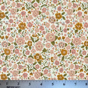 Quaint Cottage Ditsy Floral Fabric by the Yard 100% Premium Cotton by ...