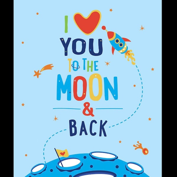 Riley Blake Blast off Fabric - Etsy