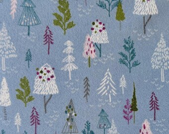 Safari Animals on Green Flannel Fabric by the Yard 100% Cotton Wild ...