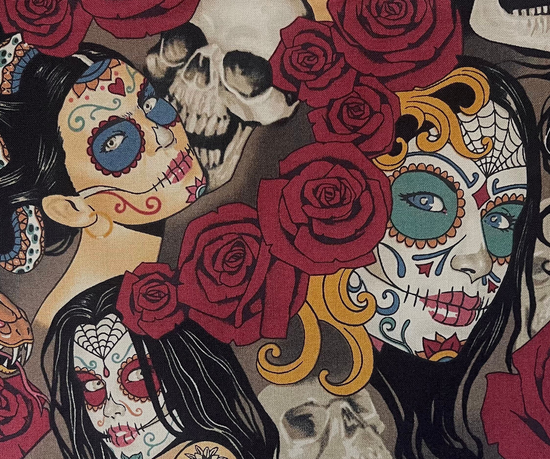 Nocturna LARGE PRINT Fabric by the Yard 100% Premium Cotton - Etsy