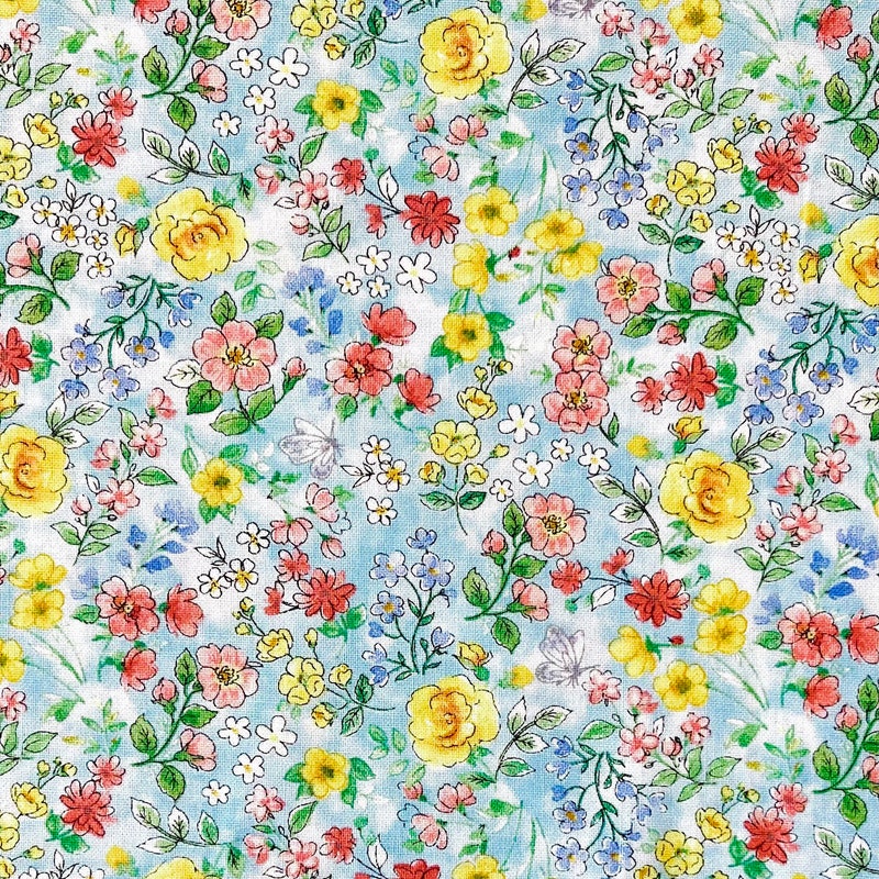 Ditzy Floral Fabric - Etsy