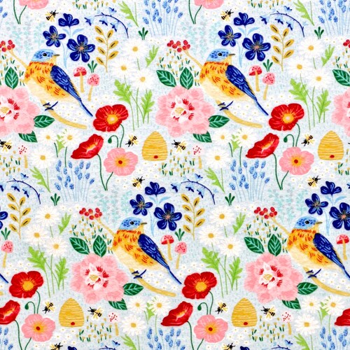 Flannel Fabric Exotic Wilderness Packed by the Yard 100% - Etsy