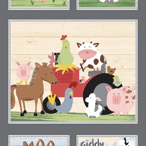 Farm-tastic Friends Fabric Collection 100% Premium Cotton by Studio E ...