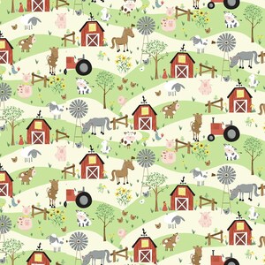 Farm-tastic Friends Fabric Collection 100% Premium Cotton by Studio E ...