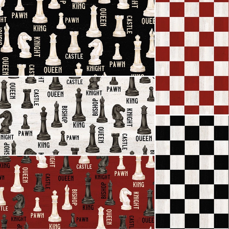 Black & White Textured Checkerboard Fabric by the Yard 100% - Etsy