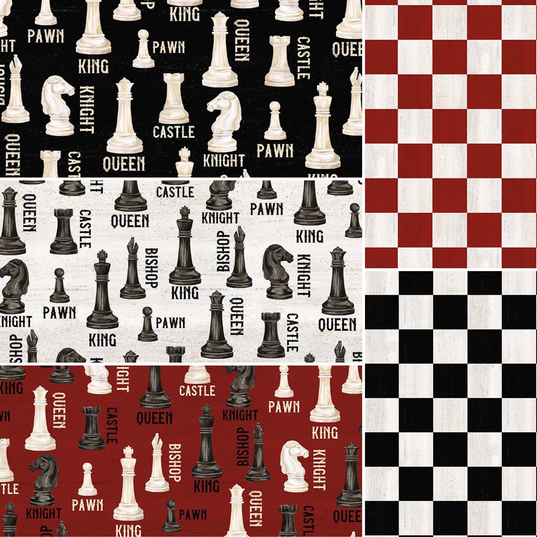 Black & White Textured Checkerboard Fabric by the Yard 100% - Etsy