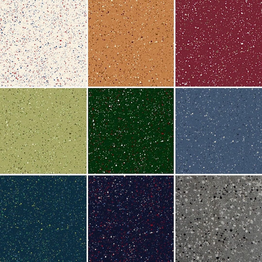 Doodle Drops Fabric by the Yard 100% Cotton by Marcus Fabrics Choose ...