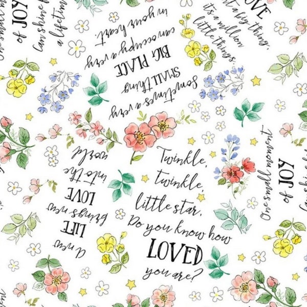 Words Saying Fabric - Etsy