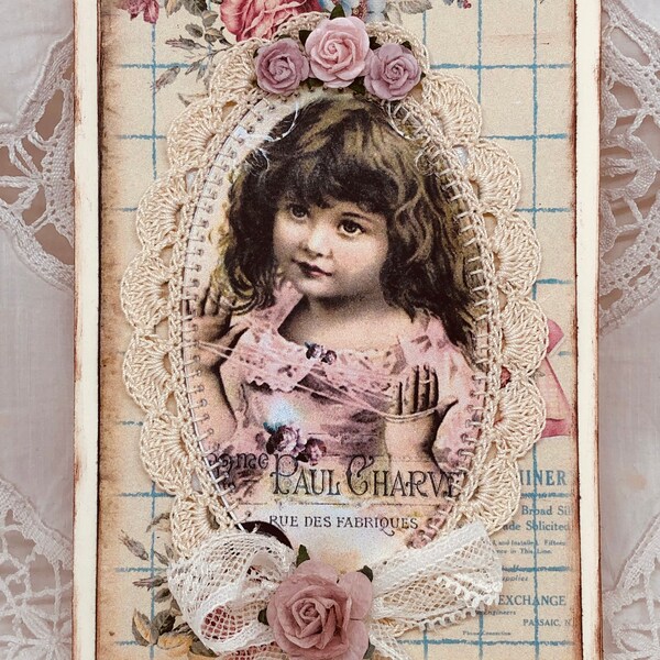 Little Girl Postcard - Etsy