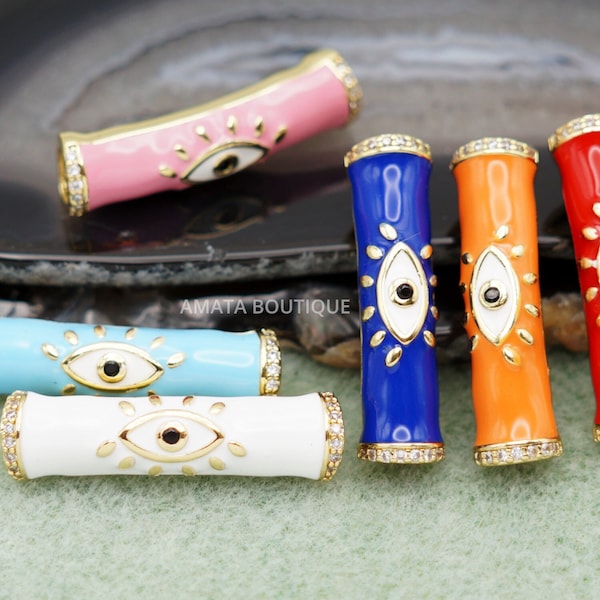 Enamel Evil Eye - Etsy