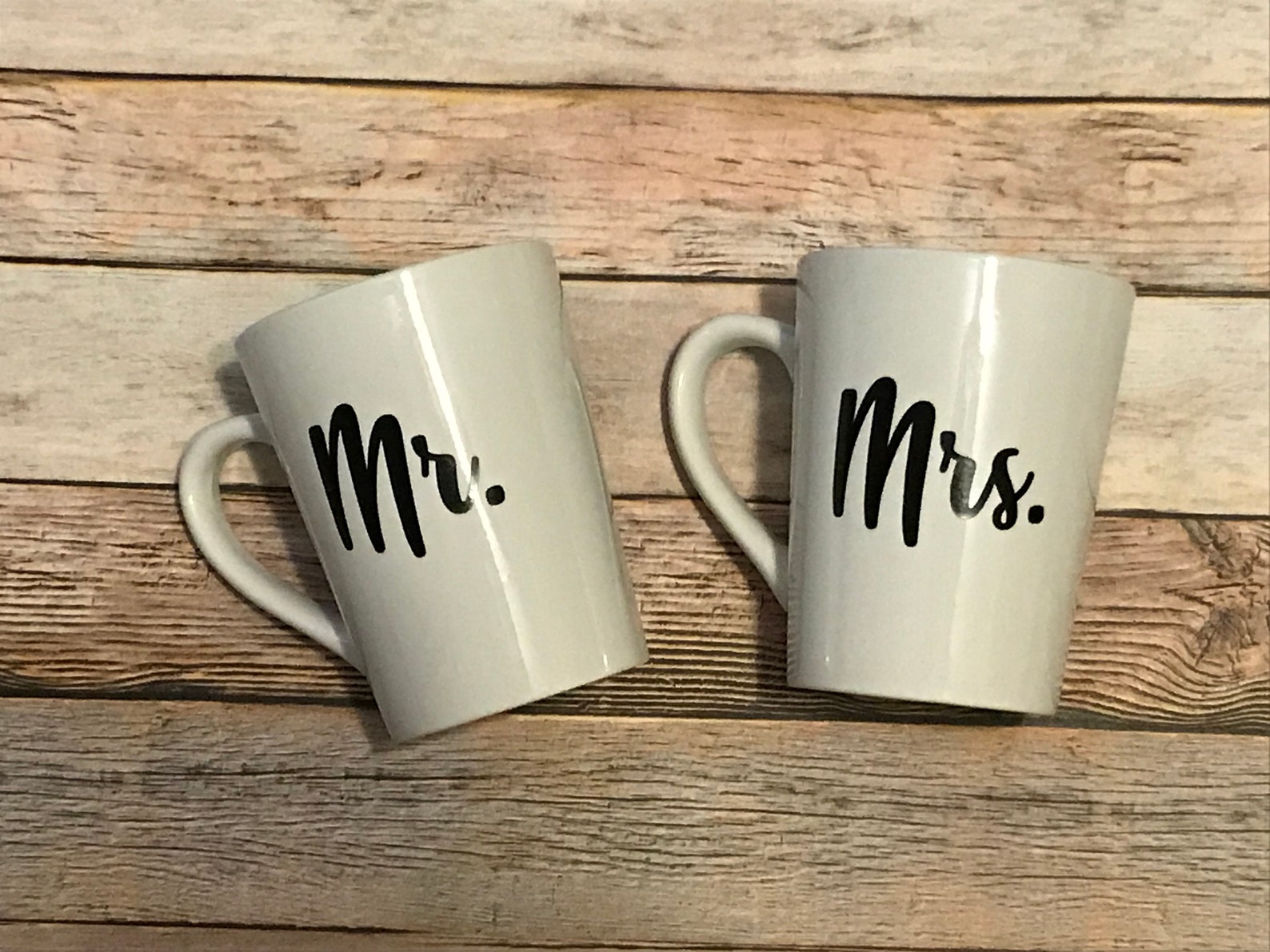 Mr. & Mrs. Coffee Mug - Etsy