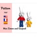 Crochet Pattern Simon the Rabbit Mini, Tutorial Crochet Simon the ...