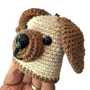 Crochet Dog Cute Keychain for Boy or Girl, Key Ring Dog Amigurumi, Key ...