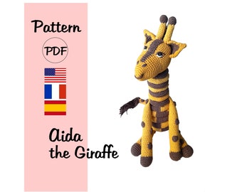 Stacking Giraffe PDF Crochet Pattern - Etsy