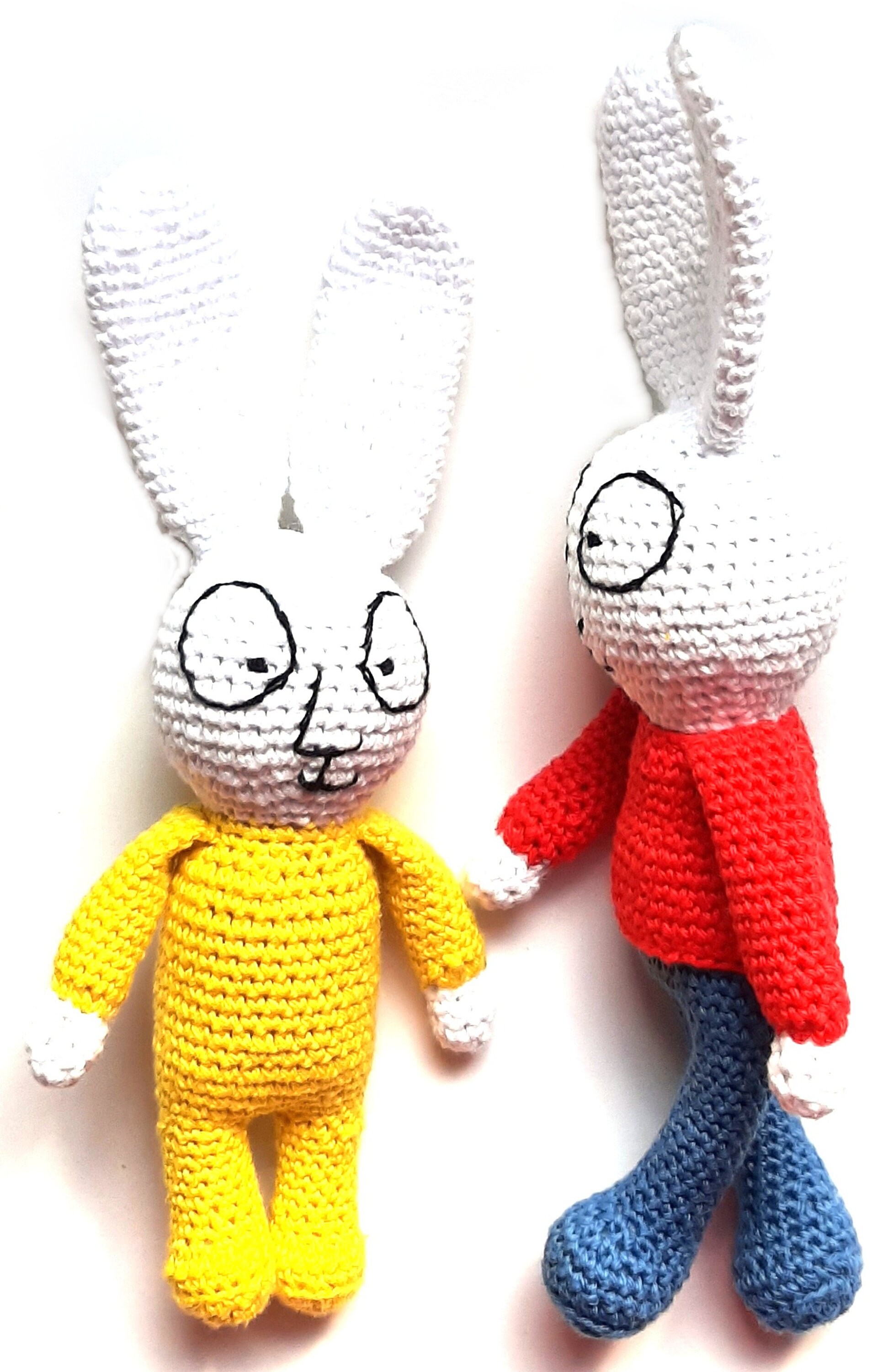 CROCHET PATTERN Simon the Rabbit Crochet Pattern Simon and - Etsy Canada