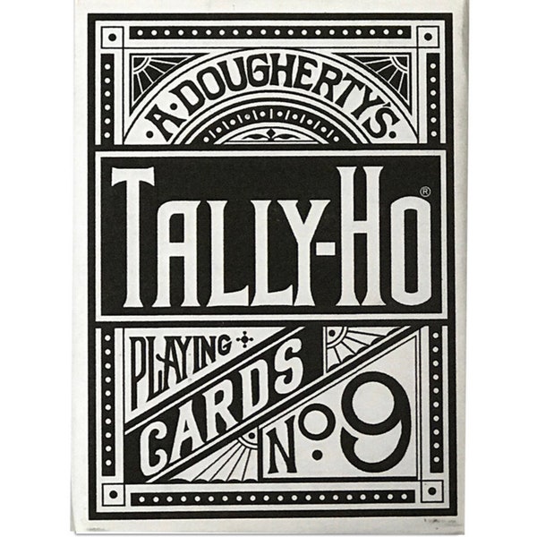 Vintage Tally Ho Playing Cards - Etsy
