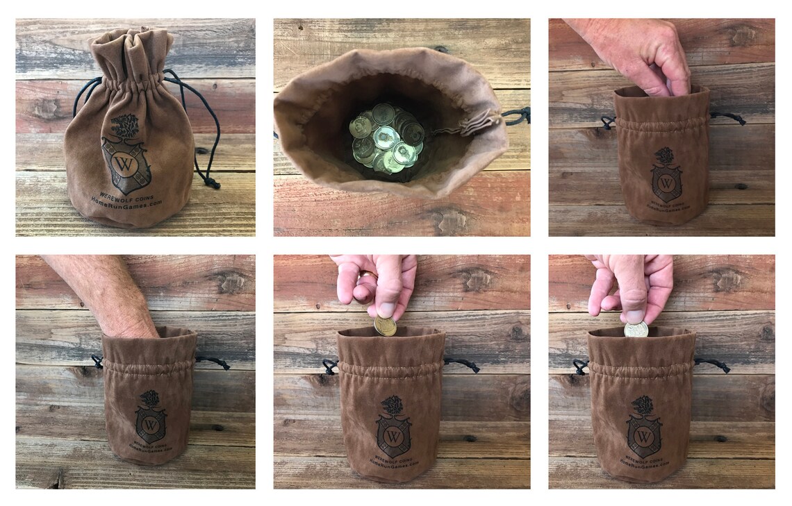 Werewolf Coins, 42 Character Coins for the Game Werewolf - Etsy