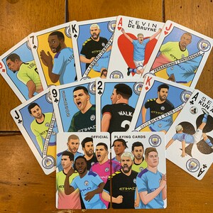 Manchester City Playing Cards - Etsy
