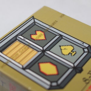 8-bit Gold Playing Cards - Etsy
