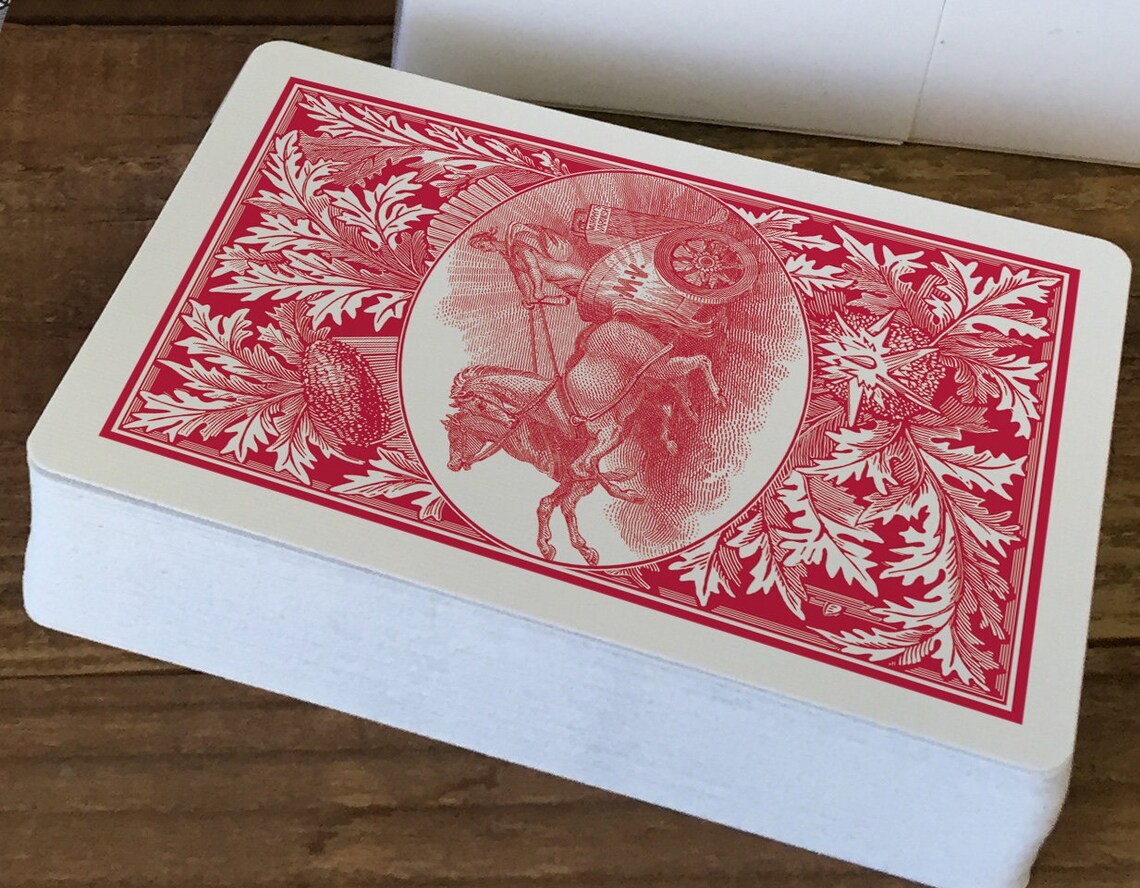Limited 1884 Murphy Varnish Playing Card Restoration Red Back - Etsy