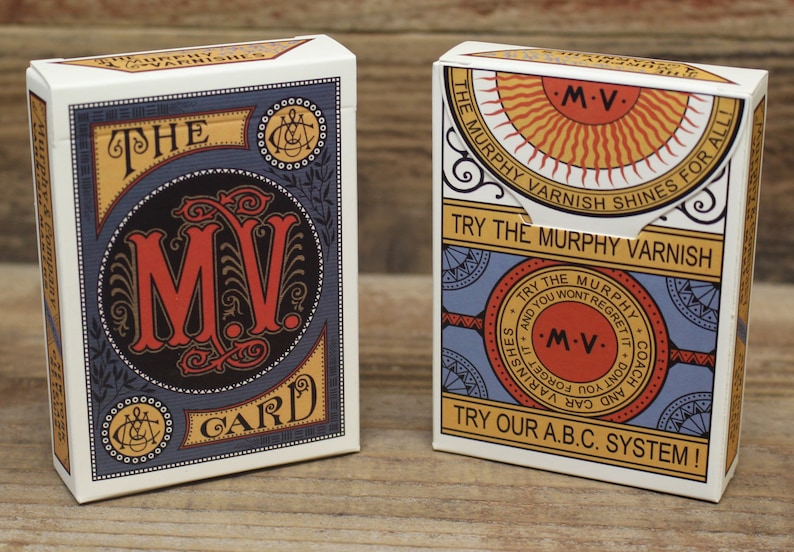 Limited 1884 Murphy Varnish Playing Card Restoration - Etsy
