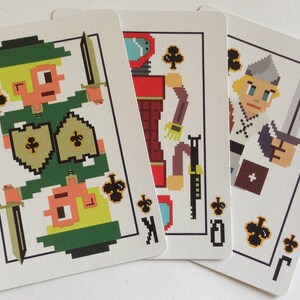 Bicycle 8-bit Gold Limited Playing Cards - Etsy