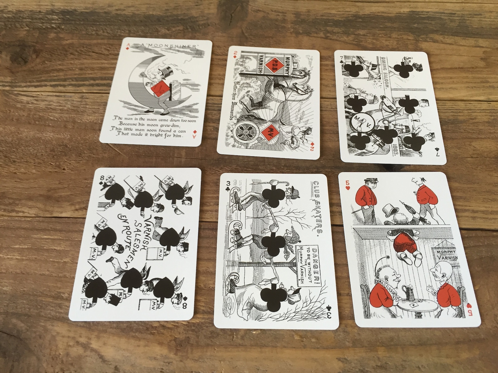 1884 Murphy Varnish Playing Card Restoration - Etsy