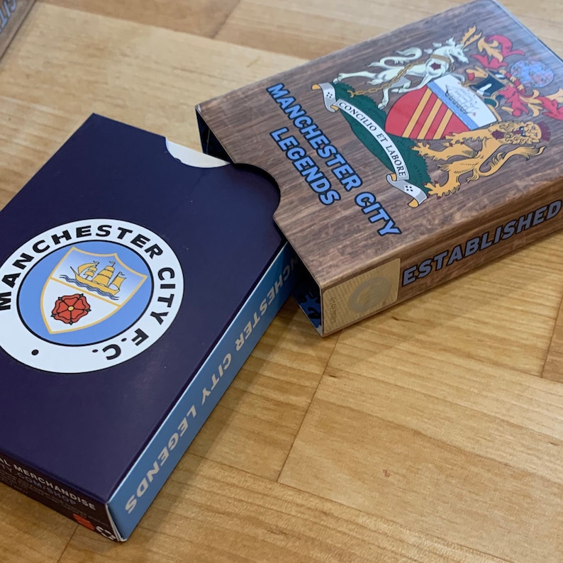 Manchester City Legends Playing Cards - Etsy