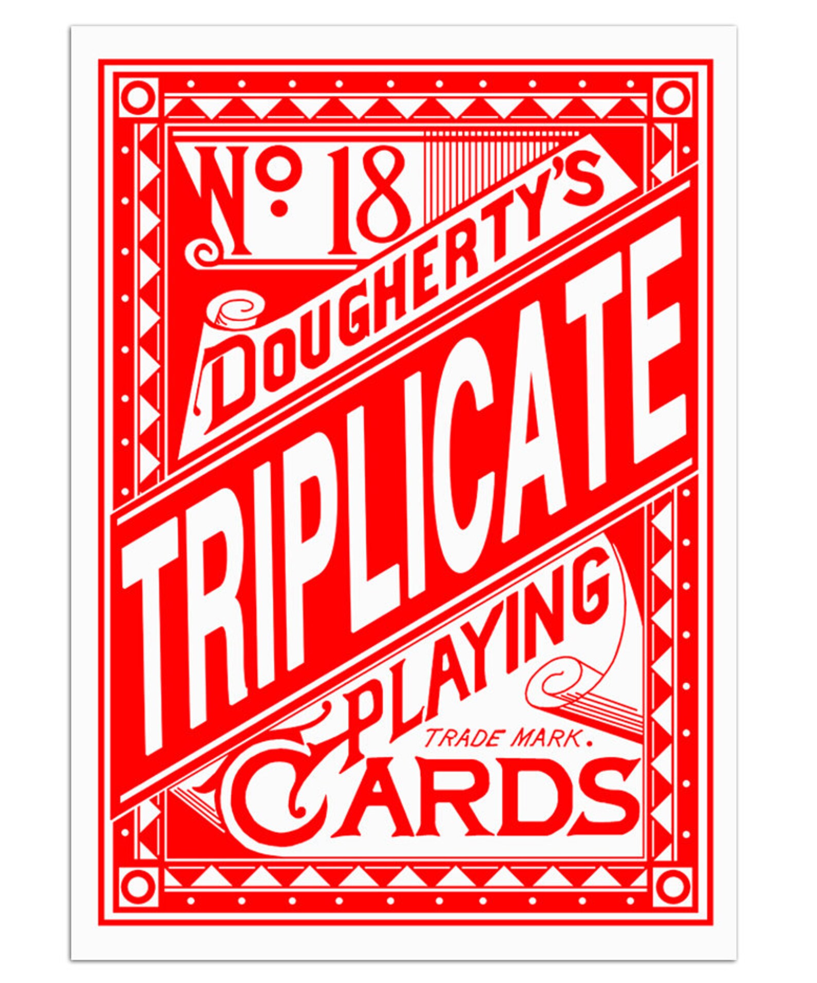 Triplicate Playing Cards - Etsy