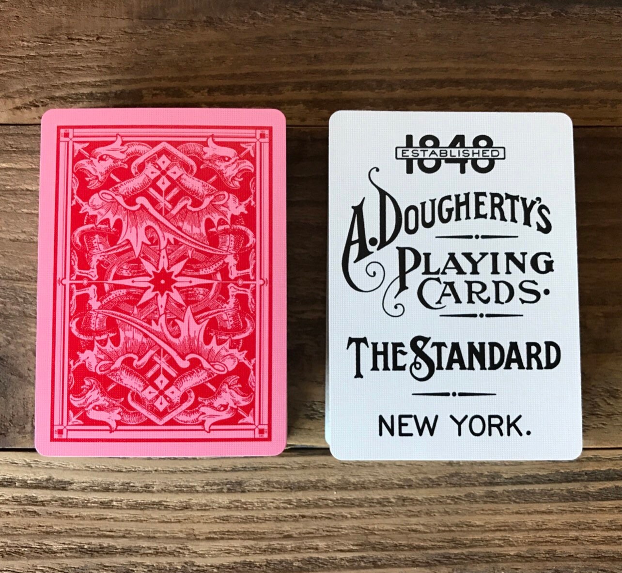 1876 Andrew Dougherty No.18 Triplicate Dragon Red Original Release ...