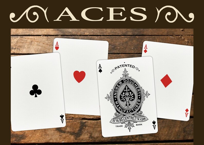 1885 Andrew Dougherty Original No.9 Tally-ho Playing Cards Restoration ...