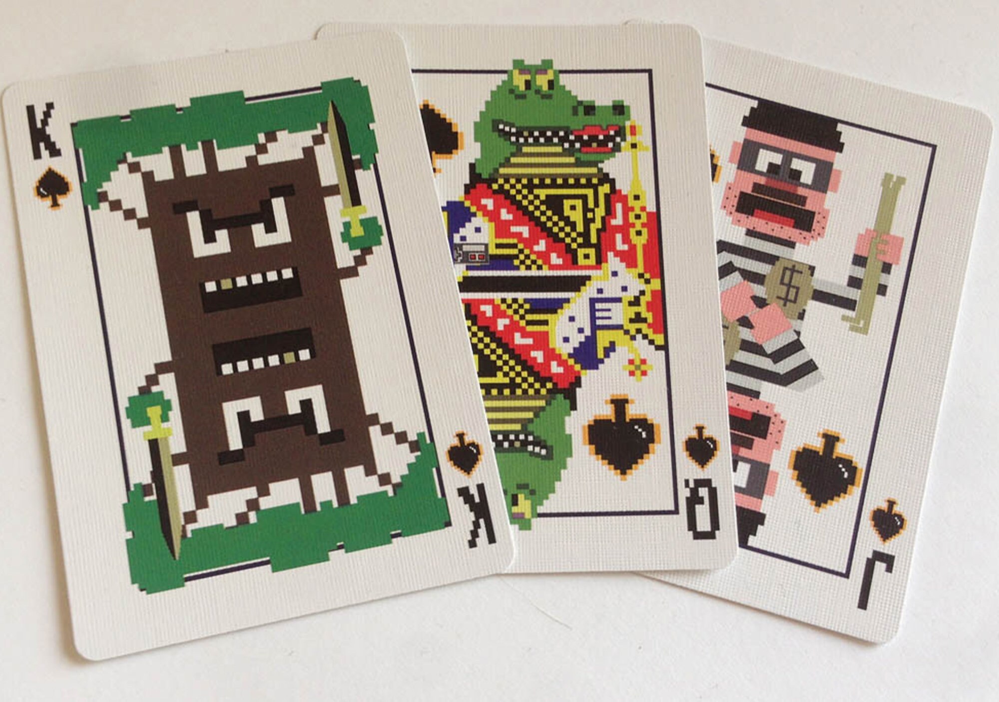Bicycle 8-bit Gold Limited Playing Cards | Etsy