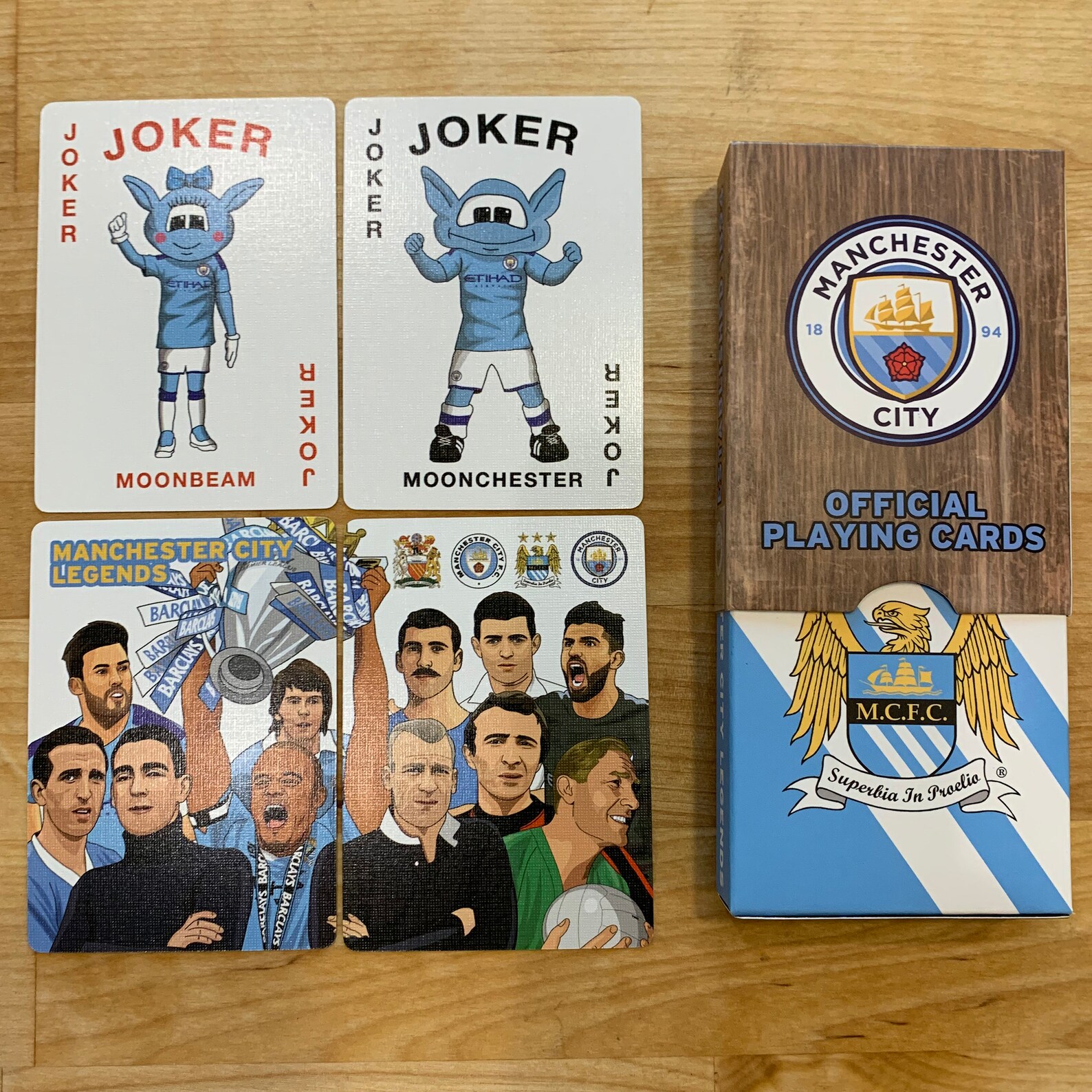 Manchester City Legends Playing Cards - Etsy