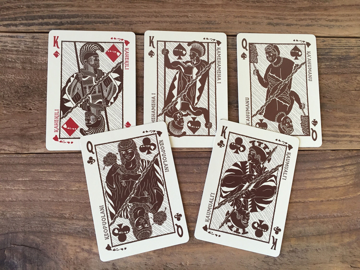 Hawaiian Playing Cards - Etsy