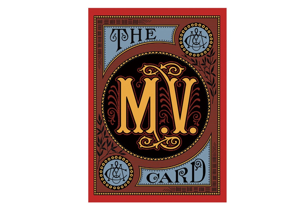 Limited 1884 Murphy Varnish Playing Card Restoration Red Back - Etsy