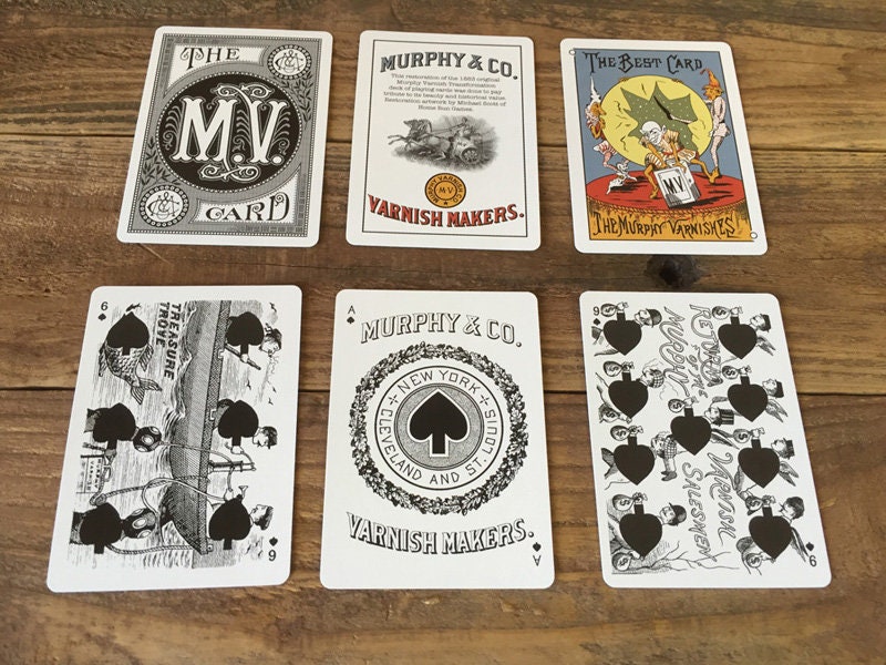 1884 Murphy Varnish Playing Card Restoration - Etsy