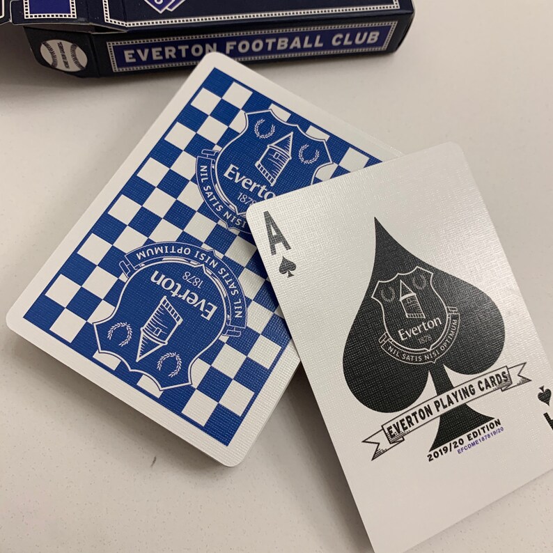 Everton FC Playing Cards - Etsy