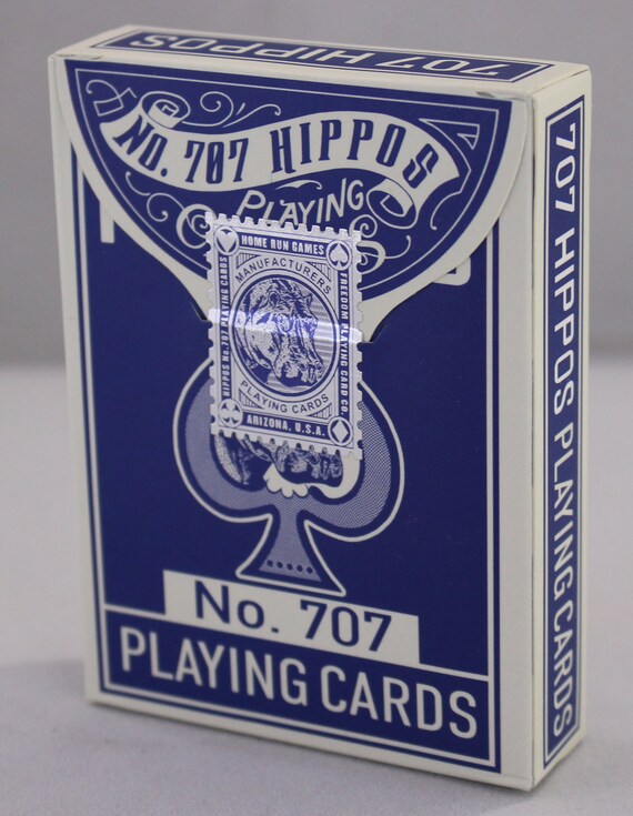 Hippos Playing Cards