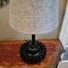 Vintage Gear Lamp, One of a Kind; Industrial, Steampunk Look. - Etsy