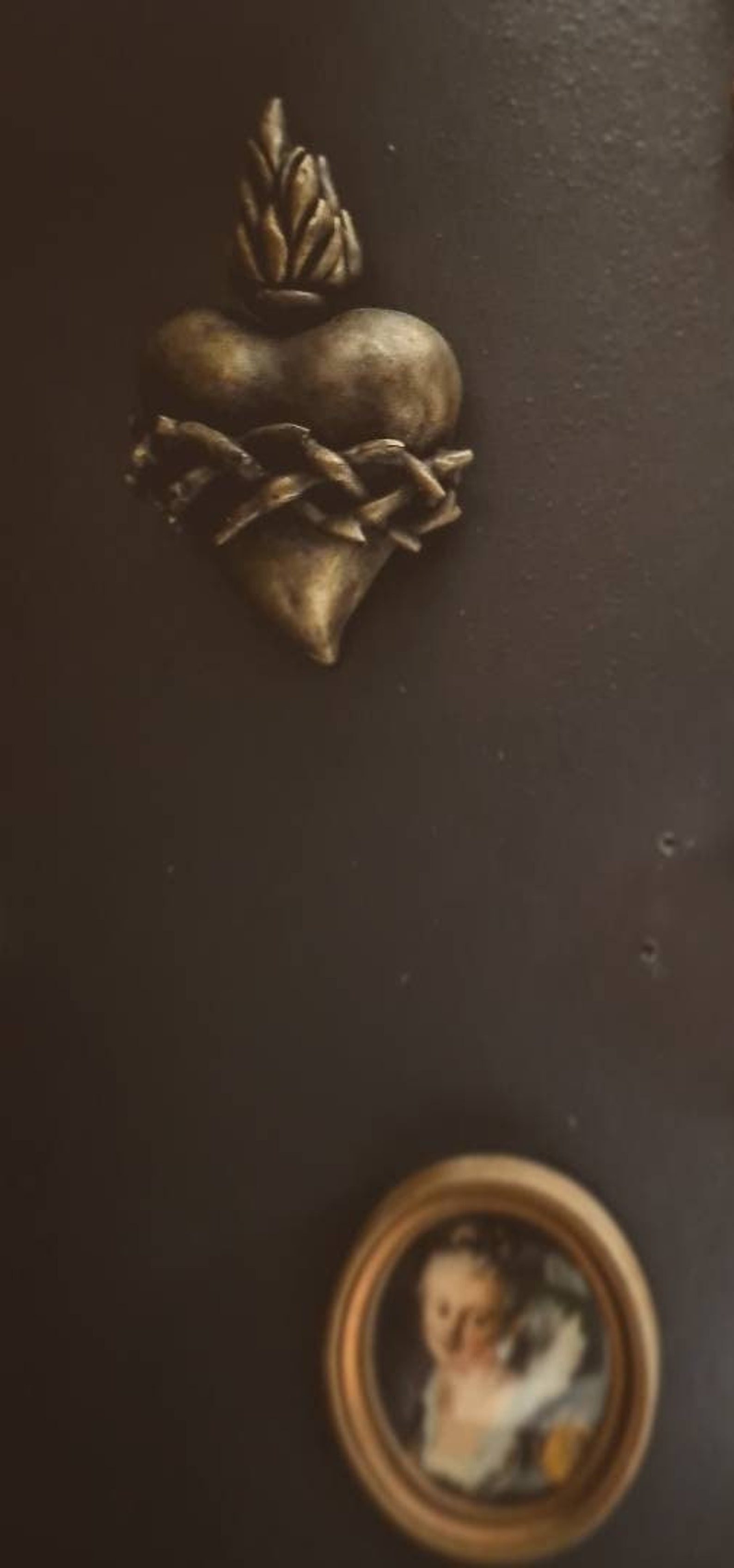 Sacred Heart Occult Gothic Home Decor - Etsy