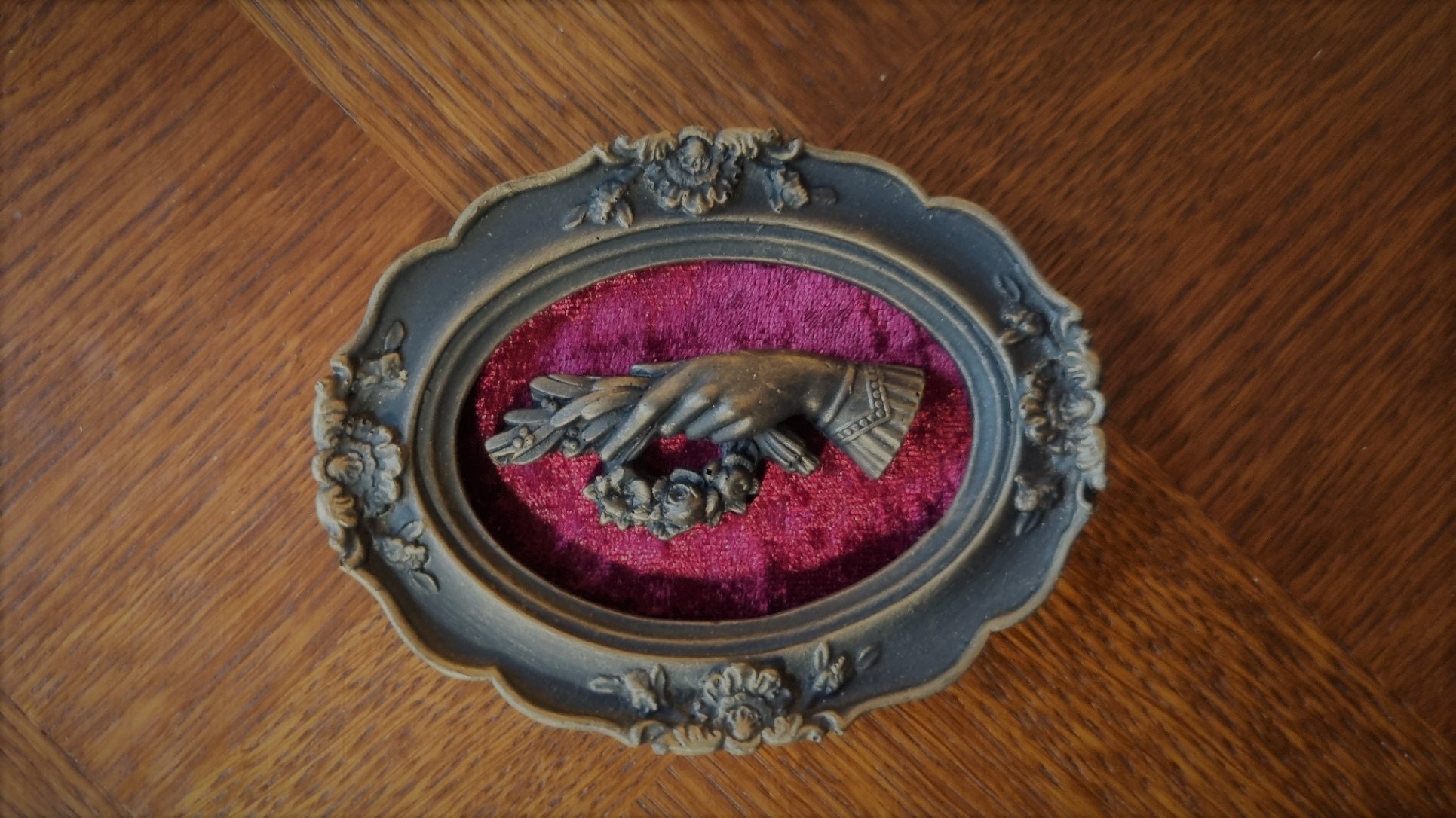 Victorian Mourning Hand Flower Home Decor - Etsy