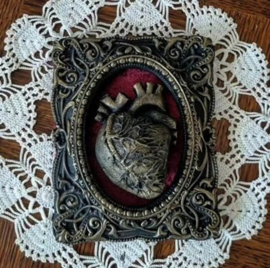 Anatomical Heart Occult Gothic Home Decor - Etsy